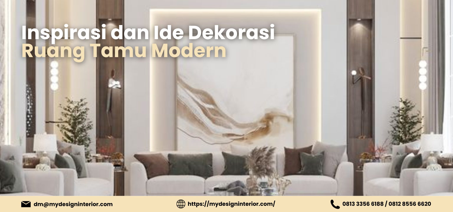 Inspirasi dan Ide Dekorasi Ruang Tamu Modern - MyDesignInterior